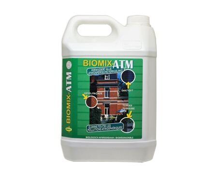 Biomix ATM is een reinigingsmidel op basis van enzymen dat in functie ...